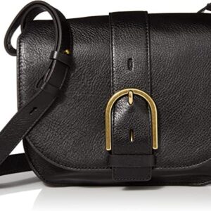 Fossil womens Crossbody, Black, 8.75 L x 3.5 W 7 US