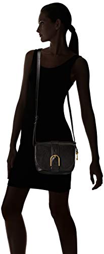 Fossil womens Crossbody, Black, 8.75 L x 3.5 W 7 US