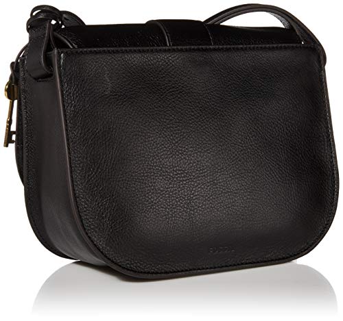 Fossil womens Crossbody, Black, 8.75 L x 3.5 W 7 US