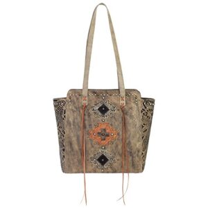 american west navajo soul collection zip top tote one size