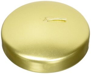 mega candles – unscented 3″ floating candles – gold, set of 12