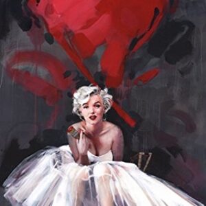 Marilyn Monroe Paint Movie Cool Wall Decor Art Print Poster 24x36