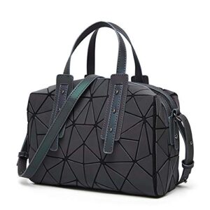 Handbags Womens Geometric Luminous Purse bags Ladies Top Handle Satchel Bags