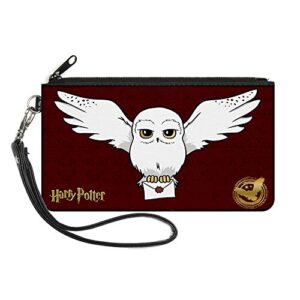 buckle-down womens buckle-down zip harry potter small wallet, harry potter, 6.5 x 3.5 us