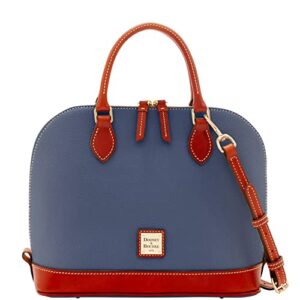 dooney & bourke pebble grain zip zip satchel