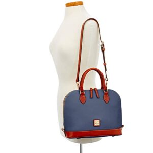 Dooney & Bourke Pebble Grain Zip Zip Satchel