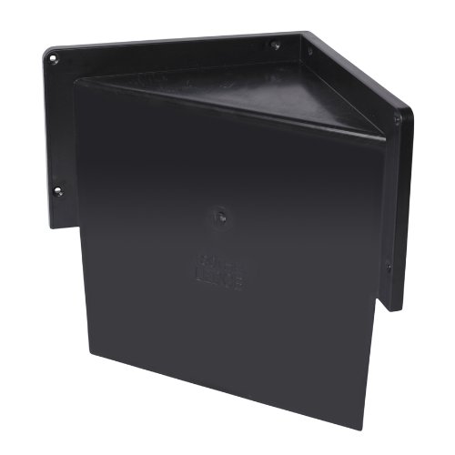 Tile Redi USA RLCorner Redi Shower Ledge, 15.56" W x 8.06" D x 12" H, Black