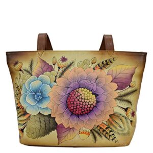 anna by anuschka womens tote, rustic bouquet, medium