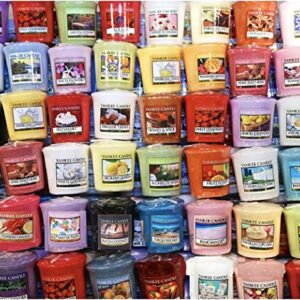 Yankee Candle Votives - Grab Bag of 10 Assorted Votive Candles (10 Ct Food Fragrances Mixed)