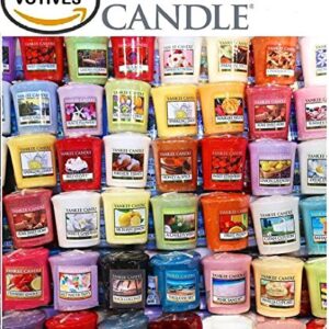 Yankee Candle Votives - Grab Bag of 10 Assorted Votive Candles (10 Ct Food Fragrances Mixed)