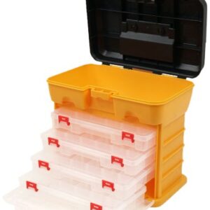 Stalwart 53 Compartment Durable Plastic Storage Tool