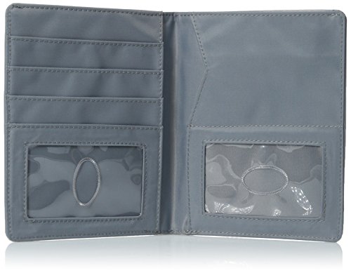 Big Skinny Leather Traveler Slim Wallet, Holds Up to 20 Cards and 4 Passports, Graphite