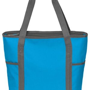 Port Authority Port Authority On-The-Go Tote. BG411 OSFA Deep Aqu/Dk Ch