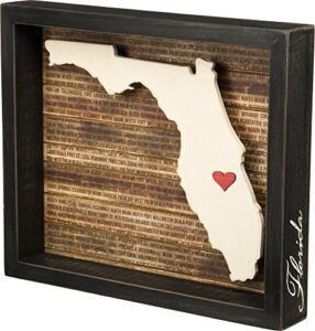 primitives by kathy box sign, 8″ x 8″, florida