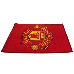 Manchester United Fc Crest Floor Rug