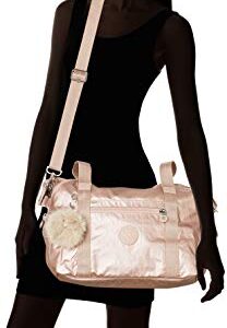 Kipling Art, Women’s Satchel, Gold (Metallic Blush), 20x44x27 cm (B x H T)