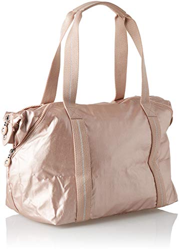 Kipling Art, Women’s Satchel, Gold (Metallic Blush), 20x44x27 cm (B x H T)