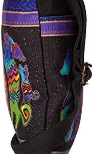 Laurel Burch 87932 Artistic Totes Crossbody 10"X10", Dogs & Doggies