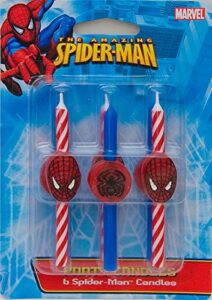 decopac spider-man candles