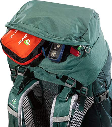 Deuter Futura Vario 45 + 10 SL Women’s Hiking Backpack, Seagreen-Forest, Standard