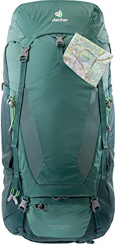 Deuter Futura Vario 45 + 10 SL Women’s Hiking Backpack, Seagreen-Forest, Standard