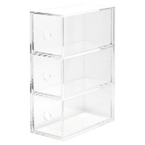 muji e2a4031 storage box, medium, clear