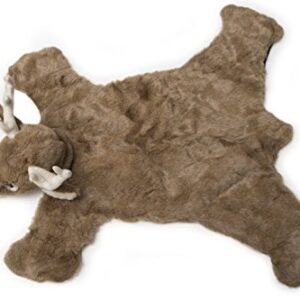 Carstens Plush White Tail Deer Animal Rug, Large