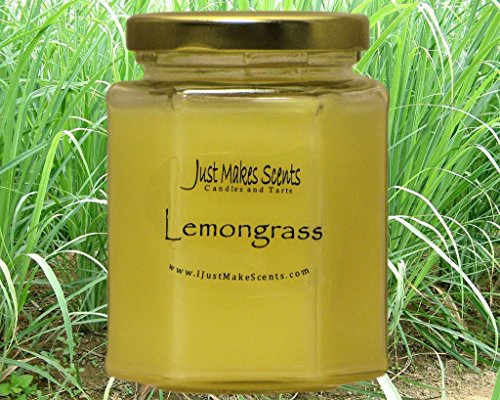 Lemongrass Scented Blended Soy Candle by Just Makes Scents