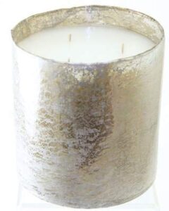 courtney’s candles translucent silver 70 oz limited edition scented jar candle – patchouli pure