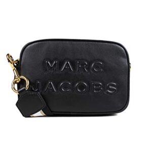 Marc Jacobs Flash Leather Crossbody Bag (Black Gold)