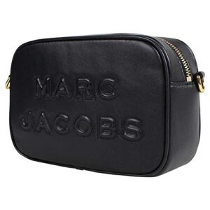 Marc Jacobs Flash Leather Crossbody Bag (Black Gold)