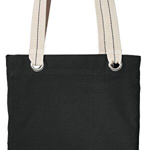 Port Authority Allie Tote OSFA Black/ Charcoal