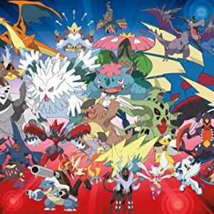 Trends International Pokemon Mega Evolutions Wall Poster 22.375" x 34", Dormitory