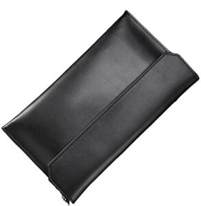 covelin women’s wristlet clutch handbag genuine leather envelope evening shoulder bags black