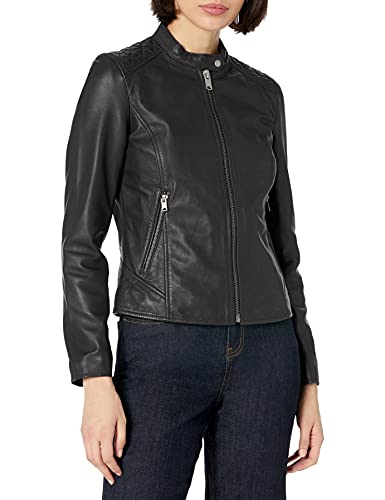 Marc New York by Andrew Marc Women's Goldie, Black, Large