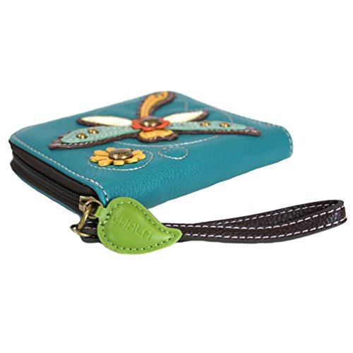 Chala Dragonfly Zip-Around Wallet/Wristlet