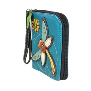 Chala Dragonfly Zip-Around Wallet/Wristlet