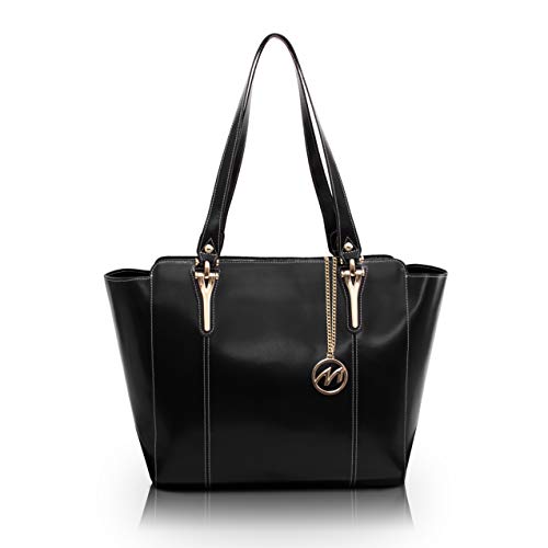 McKleinUSA ALDORA 97505 Black Leather Women's Business Tote