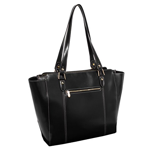 McKleinUSA ALDORA 97505 Black Leather Women's Business Tote