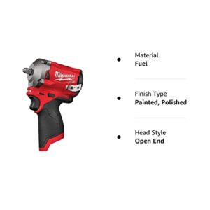 Milwaukee 2554-20 M12 FUEL 3/8 in. Stubby Impact Wrench - Bare Tool