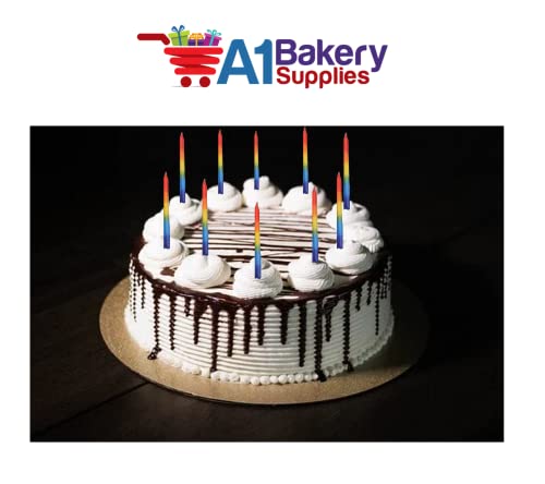 Party Candles Birthday Candles Cake Topper Candles (Rainbow)