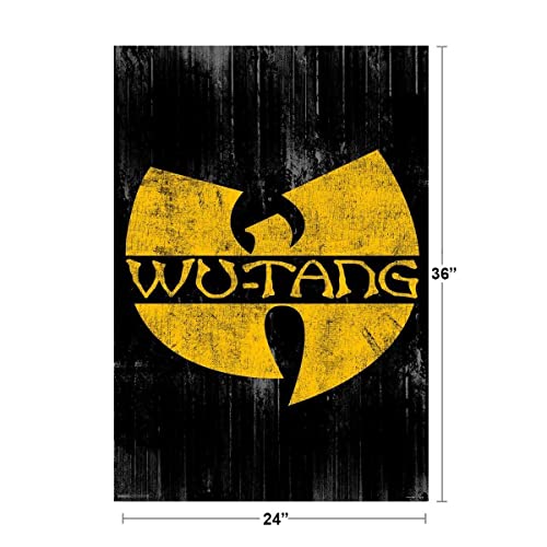 Pyramid America Wu Tang Clan Logo Music Cool Wall Decor Art Print Poster 24x36