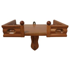 NT furniture Buddha Altar Shelf Stand Wooden Wall Rack Ming, (10x15x11 inches, Teak)