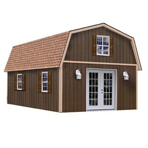 richmond 16 ft. x 32 ft. wood storage building