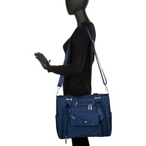 Baggallini womens Rfid Integrity Tote, Azure Blue, One Size US