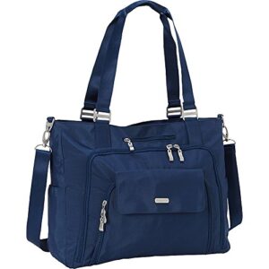 Baggallini womens Rfid Integrity Tote, Azure Blue, One Size US