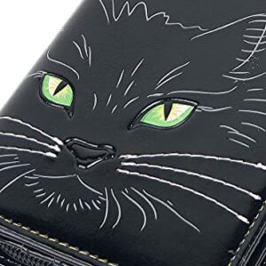 Nemesis Now Lucky Cat Purse 19cm Black, PU, 18.5cm