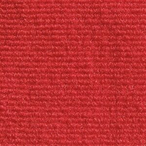 house, home and more indoor outdoor carpet with rubber marine backing – red – 6 feet x 10 feet