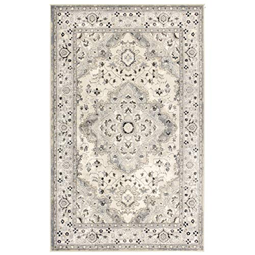 SUPERIOR Nysa Area Rug, 8' x 10', Slate