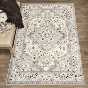 SUPERIOR Nysa Area Rug, 8' x 10', Slate